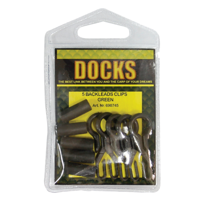 Docks Back Lead Clips – Total Fishing