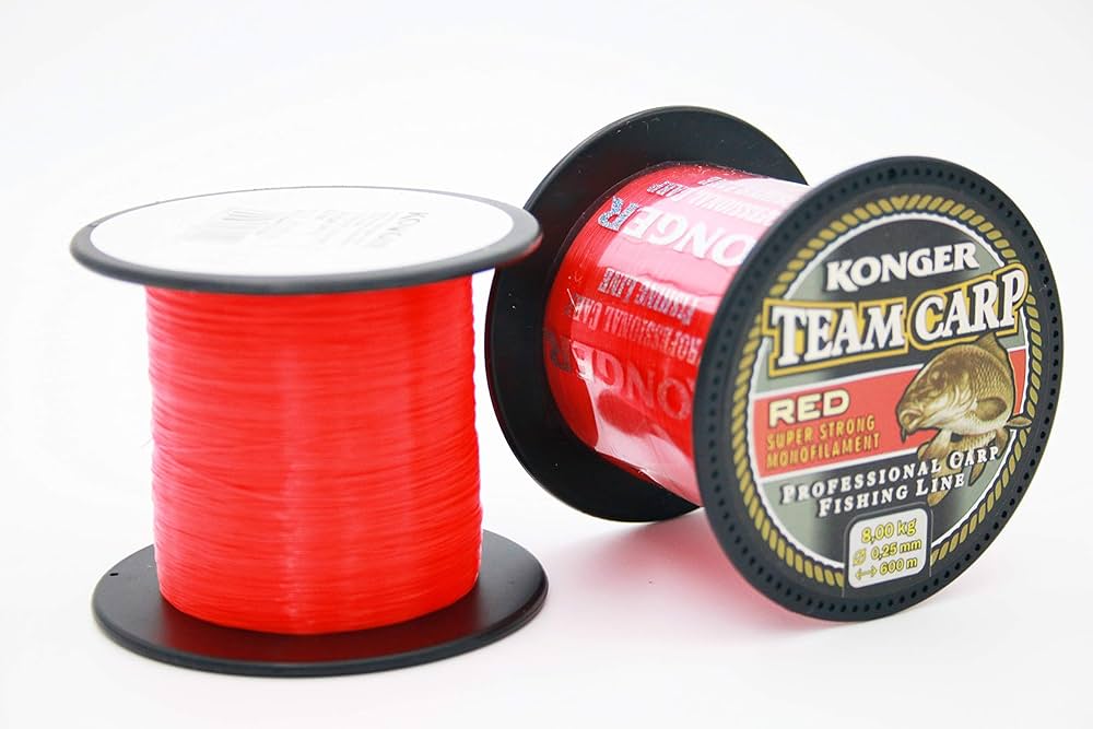 Konger Team Carp Red (1000m) – Total Fishing
