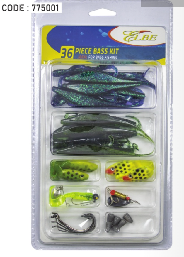 Elbe Bass Starter Kit (36pce) – Total Fishing