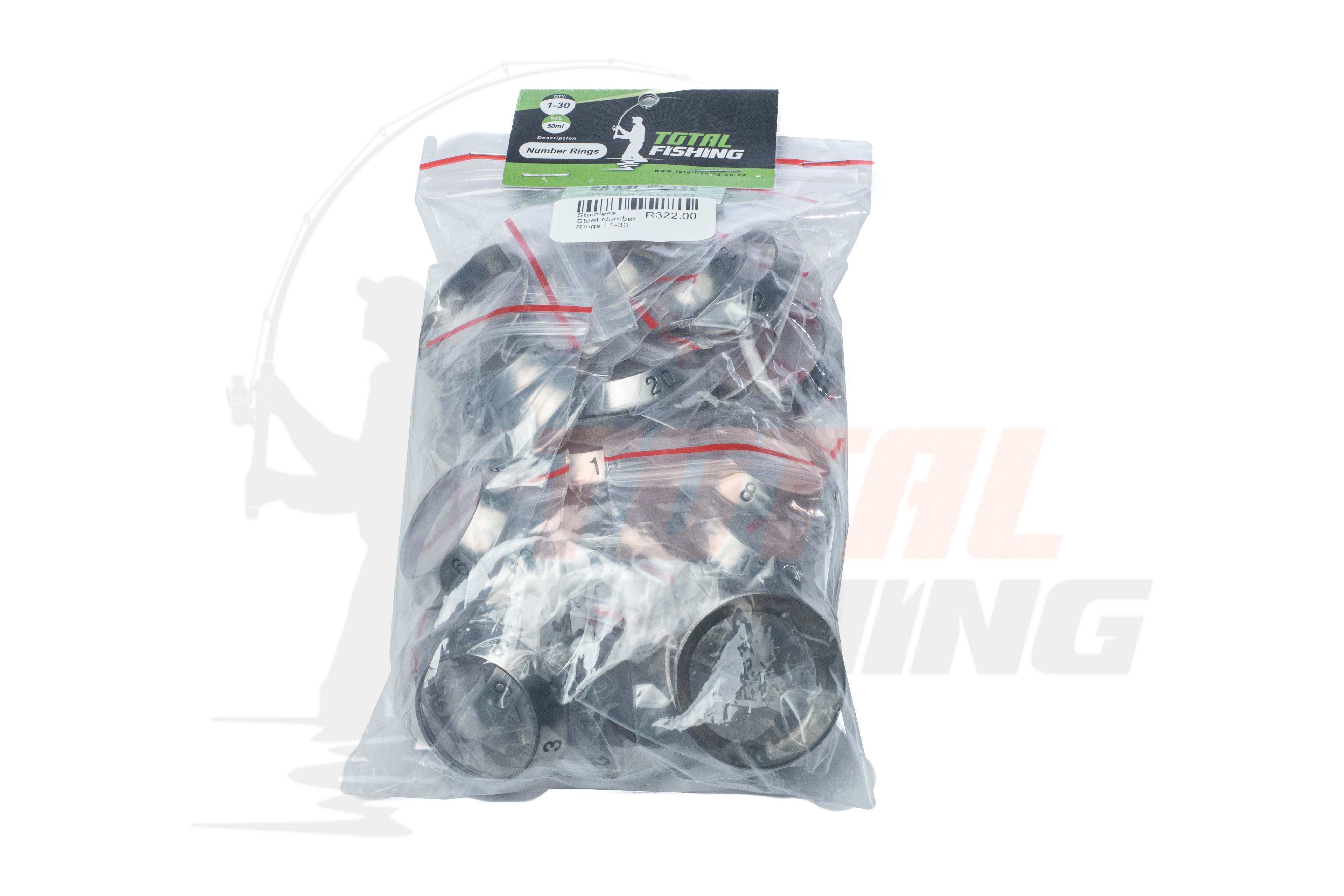 Stainless Steel Number Rings – Total Fishing